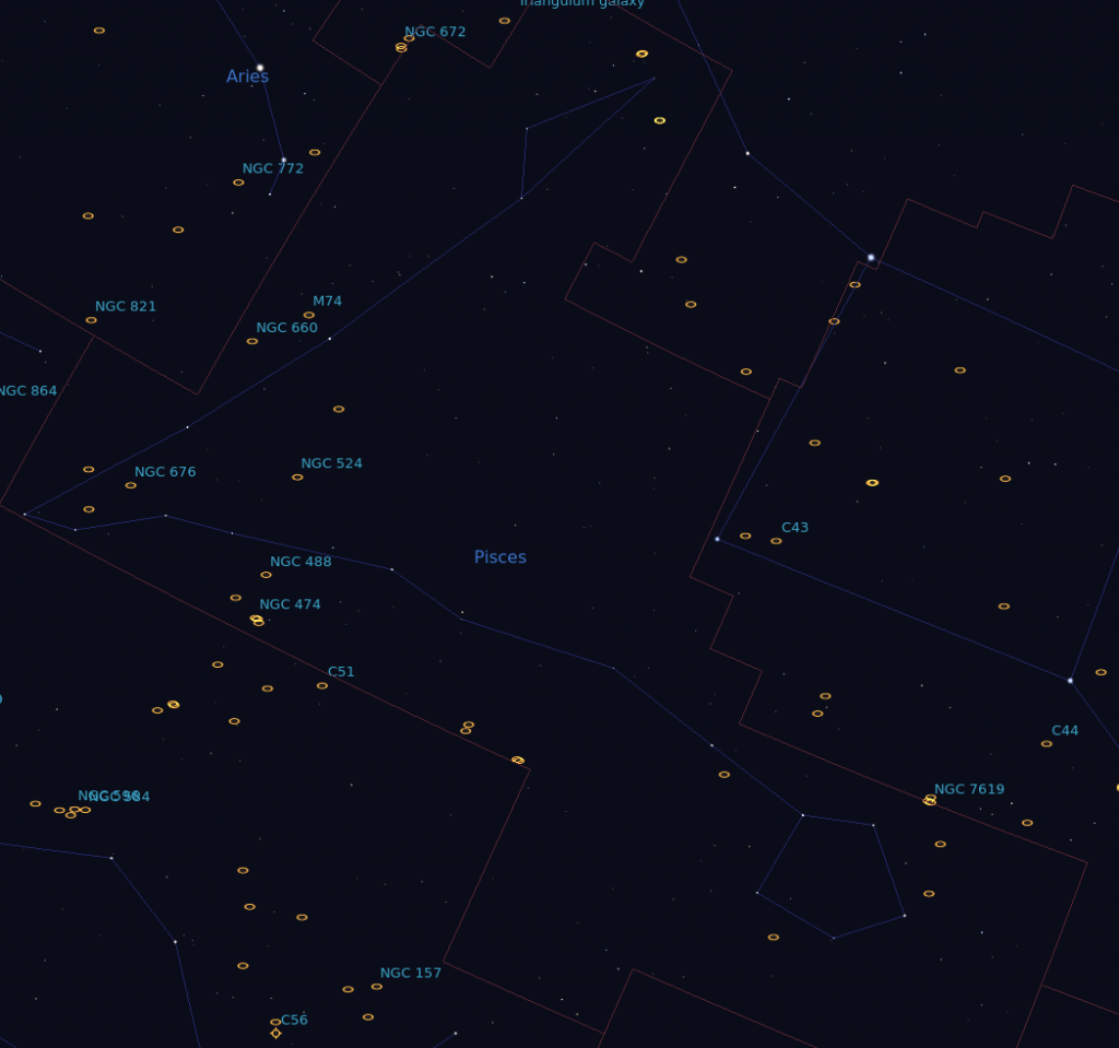 Las estrellas en noviembre: Cetus, Piscis, Andrómeda y Aries - El ...