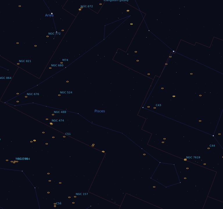 Las estrellas en noviembre: Cetus, Piscis, Andrómeda y Aries - El ...